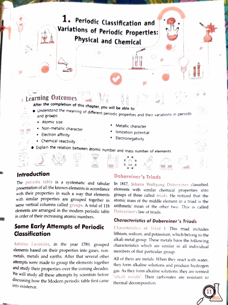 Chemistry Ch1 | PDF | Periodic Table | Atomic