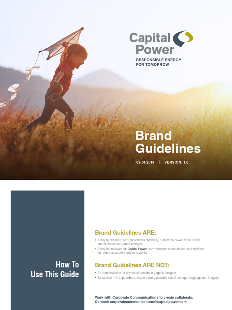 Capital Power Logo Usage Guidelines | PDF | Brand | Logos