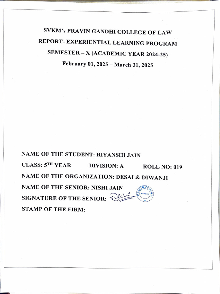 ELP Final Report 11.10.12 PM | PDF | Regulatory Compliance | Due Diligence