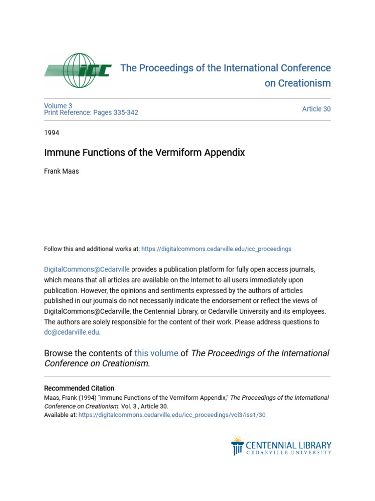 Immune Functions of The Vermiform Appendix | PDF | Natural Killer Cell | B Cell