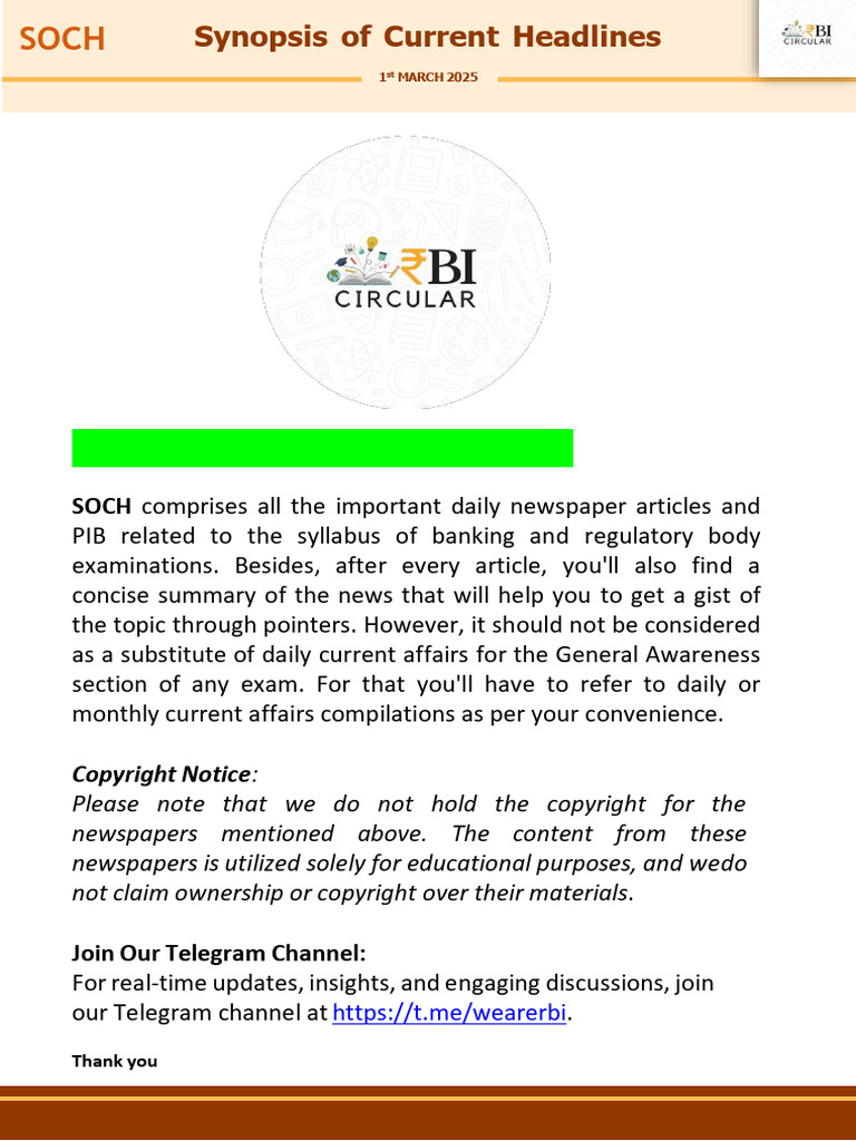 SOCH March 2025-compilation | PDF | Derivative (Finance) | Financial Risk