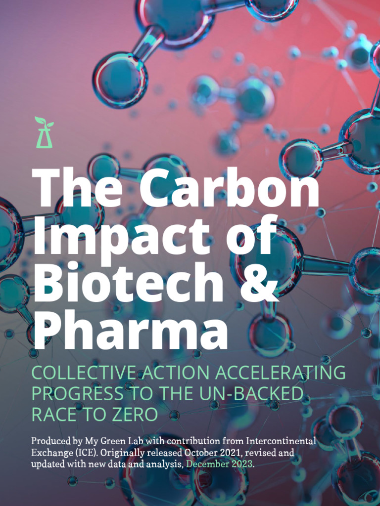 Carbon Emissions in Biotech & Pharma | PDF | Carbon Footprint | Climate ...