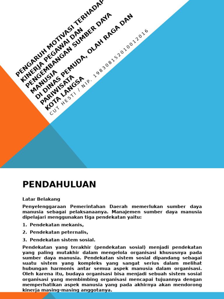 PPT KAK CUT | PDF