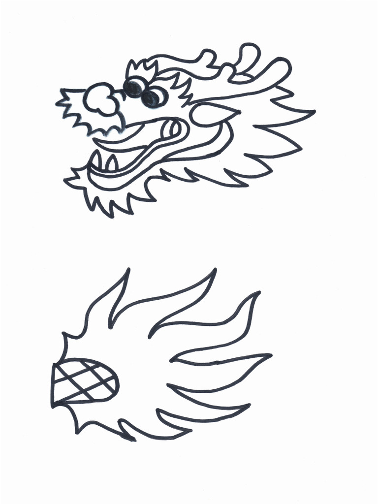 Chinese Dragon - Drawing | PDF