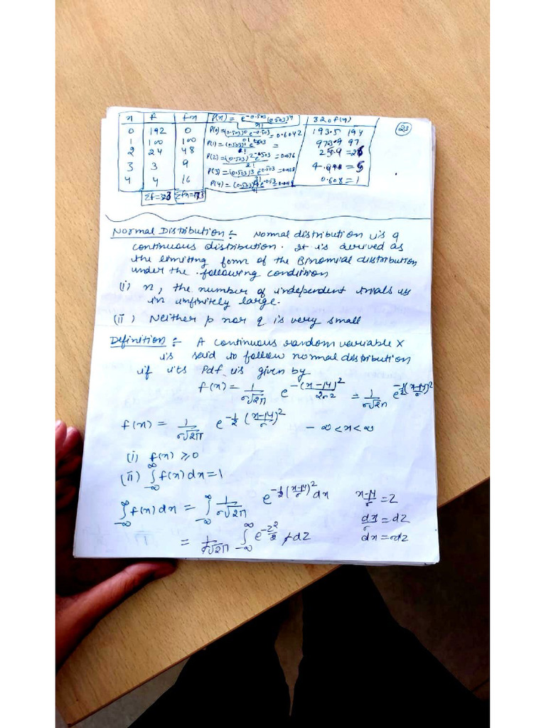 Maths Normal Dist | PDF