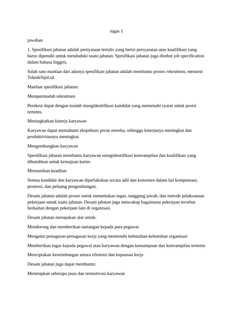 TUGAS 1 EKMA 4214 | PDF