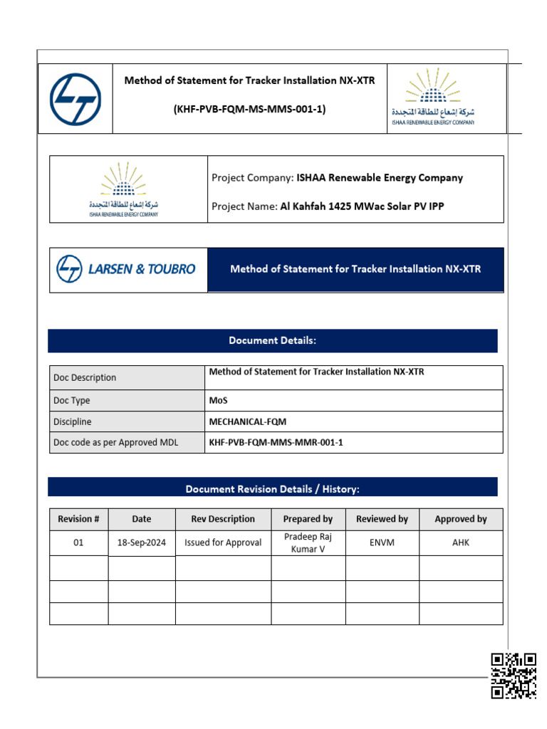KHF-PVB-FQM-MS-MMS-001-1 | PDF | Photovoltaics | Solar Panel