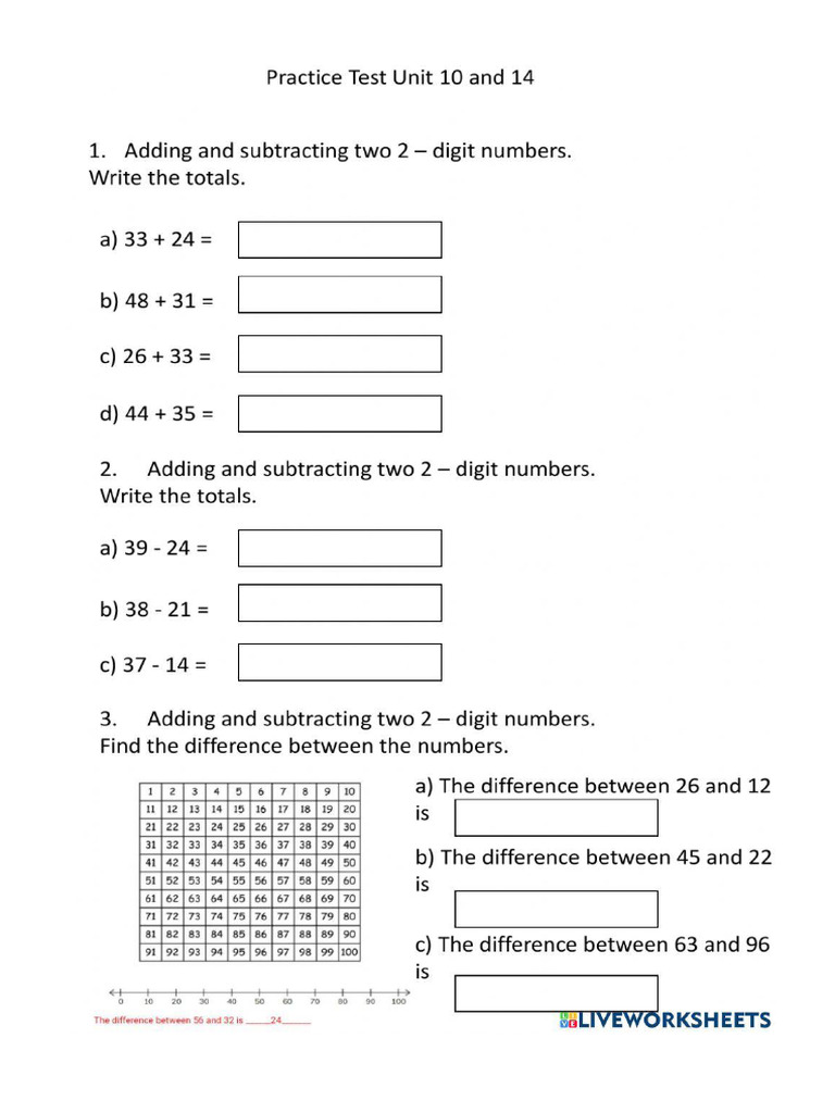 Math Term 2 Review | PDF
