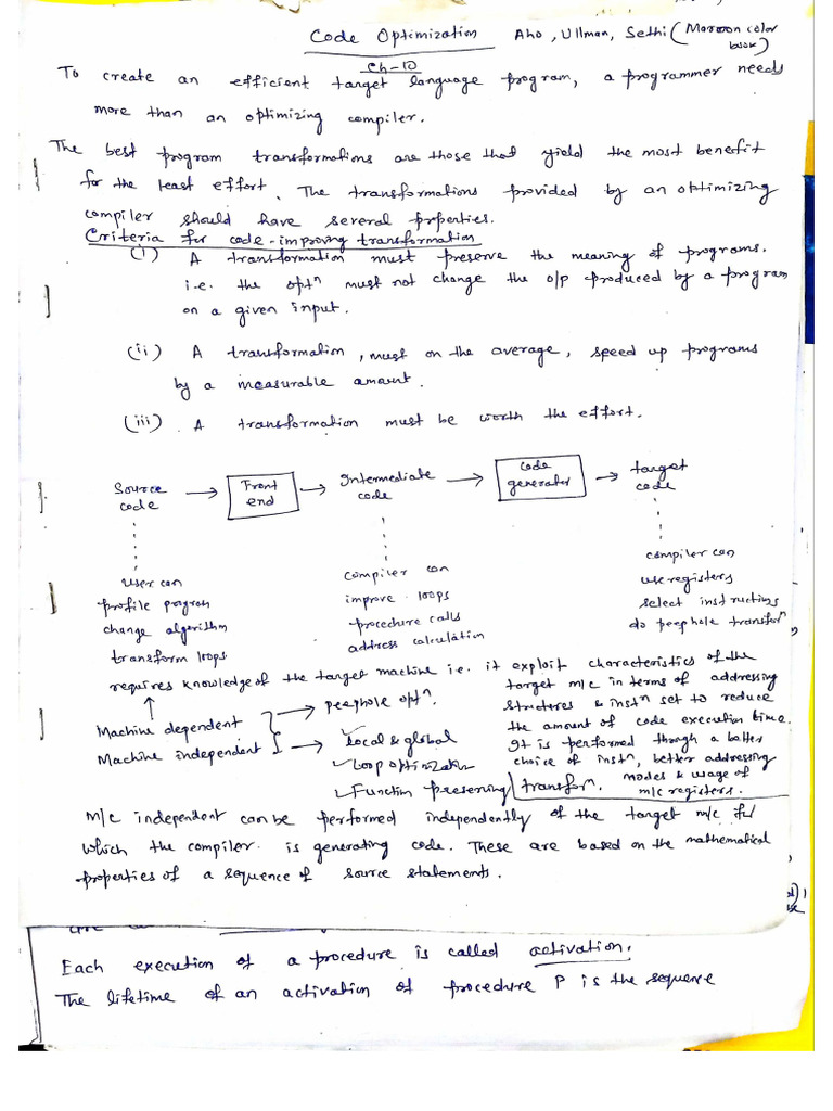 Code Optimization | PDF