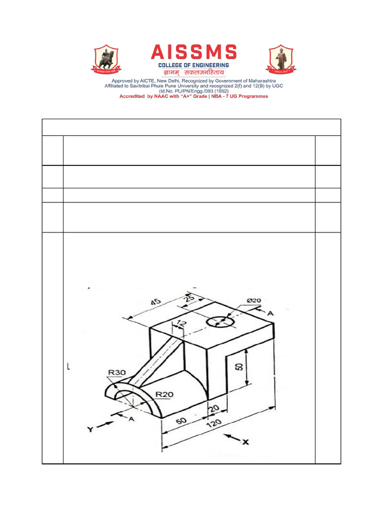 Assignment - Engineering Graphics - 2024-25 - Div - V | PDF | Ellipse ...