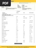 Blood Group Report Template | PDF