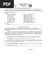 Draft Tagalog Ord Brgy | PDF