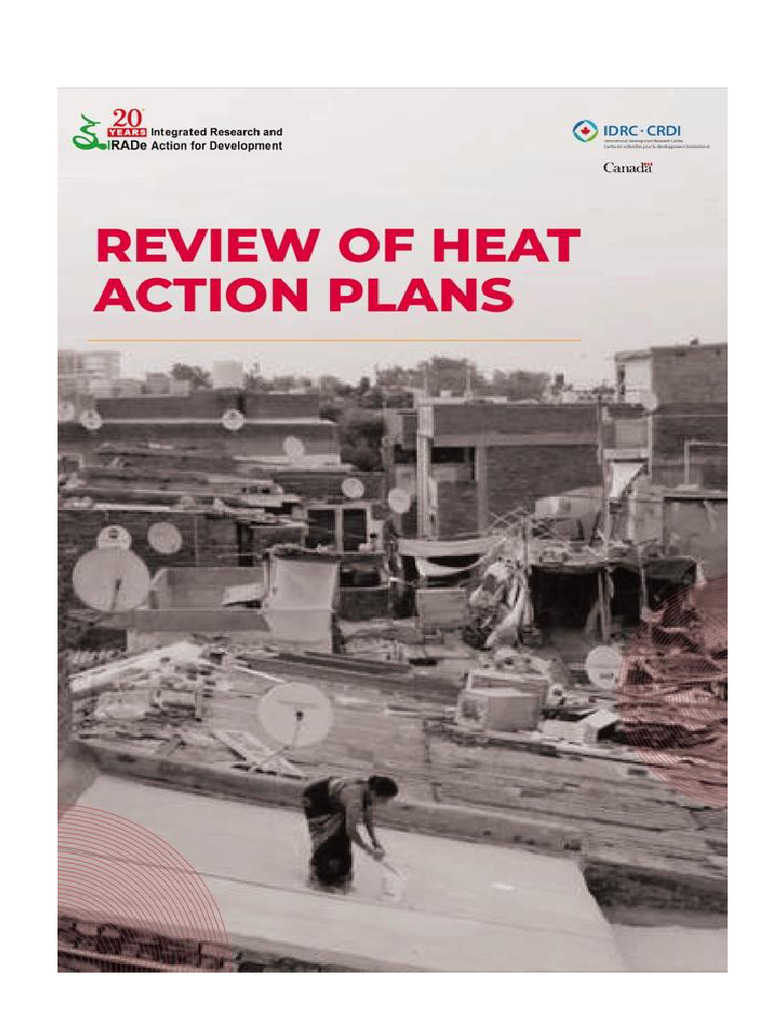 Heat Action Plans2021 Revu | PDF | Heat Wave | Climate Change