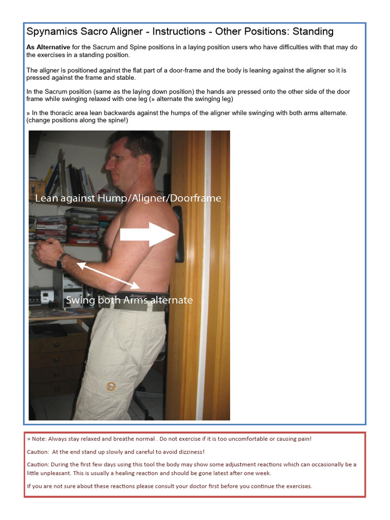 Instructions Other Positions Standing | PDF