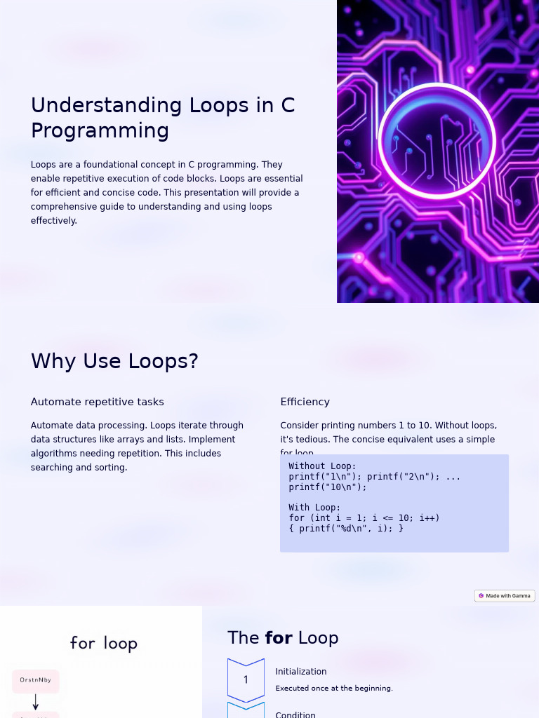 Understanding Loops in C Programming | PDF | Control Flow | Applied Mathematics