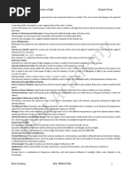 Class 10 Lenses: Key Concepts & Uses | PDF | Optics | Light