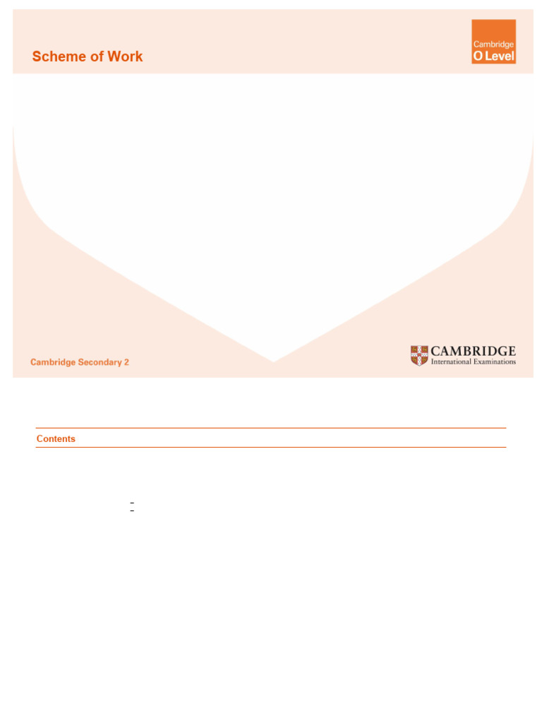 2210 Scheme of Work (for Examination From 2016) | PDF | Computer Data Storage | Operating System