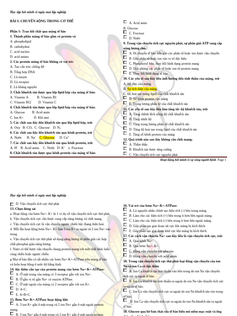 Test Mu I | PDF