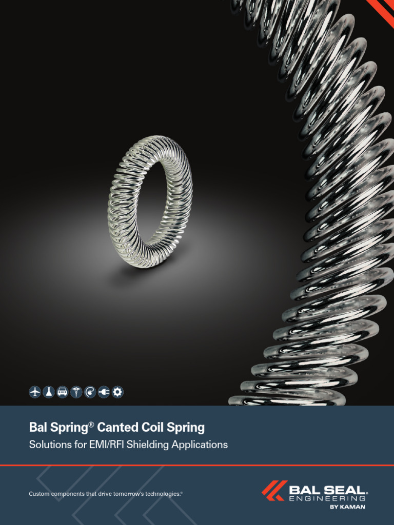 Bal-Spring-Canted-Coil-Spring-Solutions-for-EMI-RFI-Shielding-Applications-DM-8-R07-1 | PDF ...