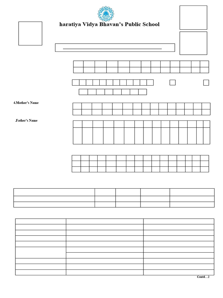 Application_form-XI_2024-25 | PDF | Mathematics