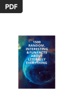 50 Interesting Facts | PDF