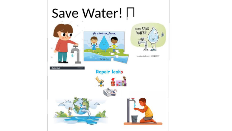Save Water Poster (Useful For You) | PDF