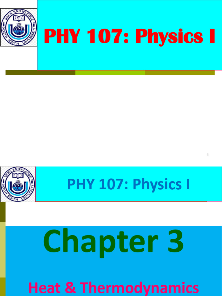 Chapter 3- (Heat and Thermodynamics) Part 1 | PDF | Heat | Thermocouple