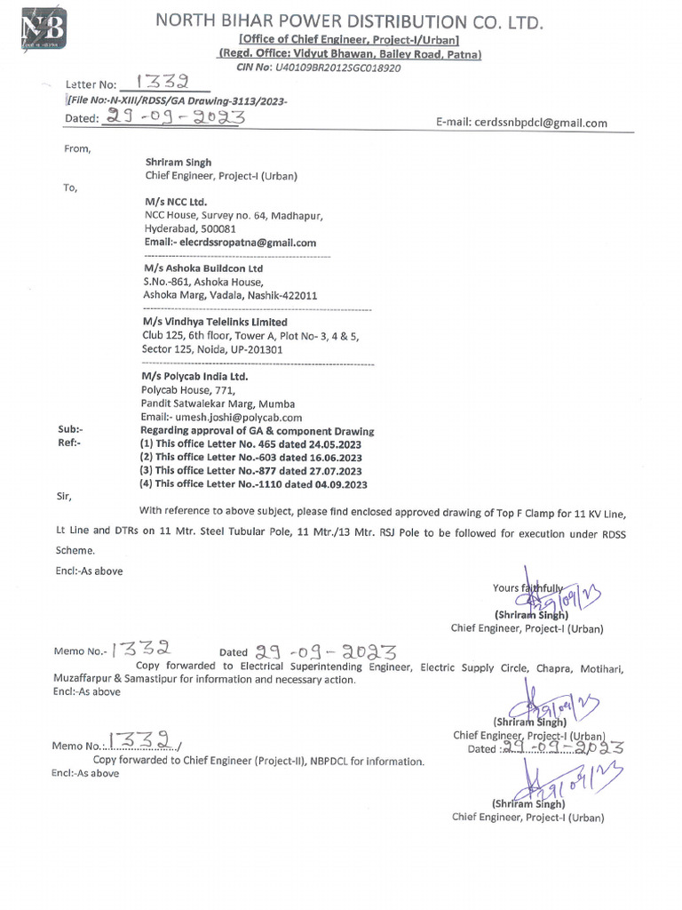 GA Drawing STP & RSJ - Letter | PDF
