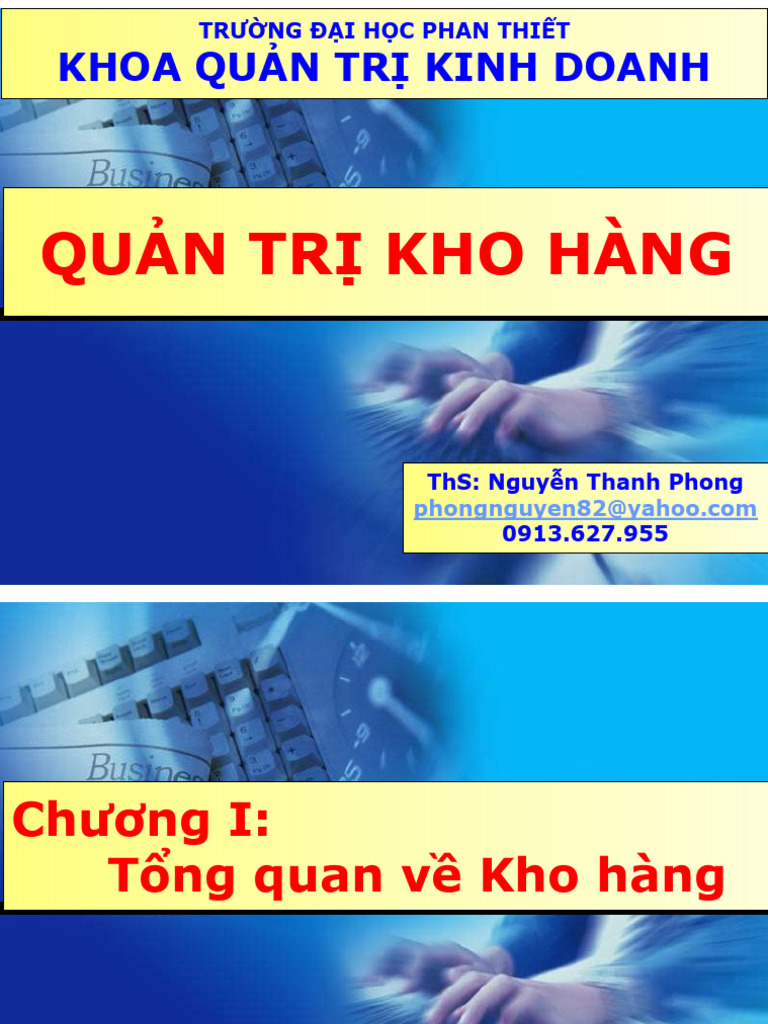 Chuong 1 - Tong Quan Ve Kho Hang | PDF