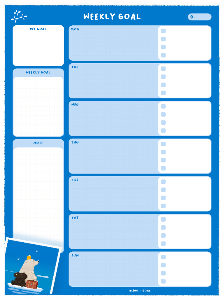 Weekly Goal | PDF