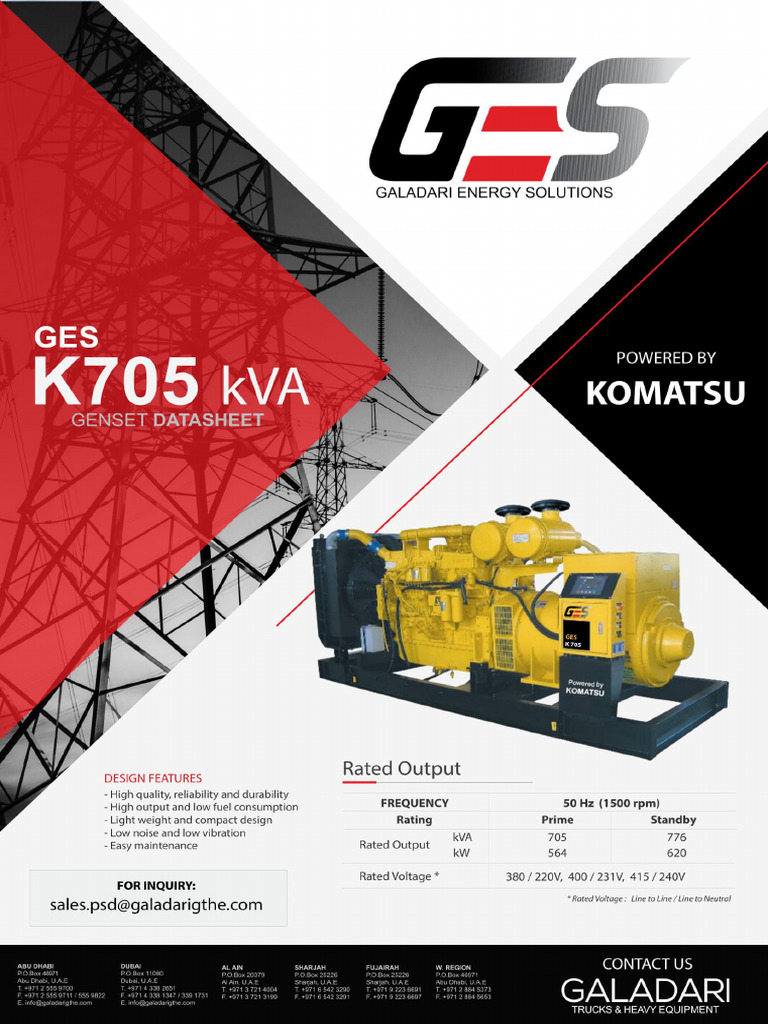 Komatsu - K705 | PDF
