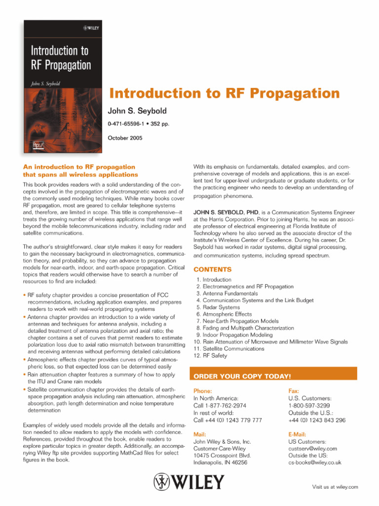Introduction To Rf Propagation Pdf