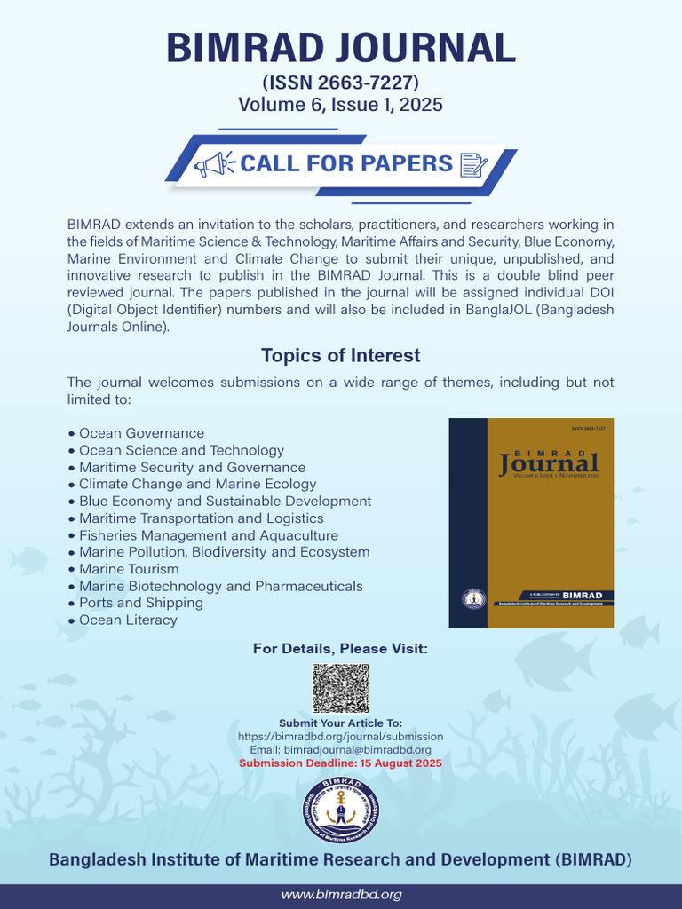 BIMRAD Journal Call For Pappers - Volume 6, Issue 1, 2025 | PDF