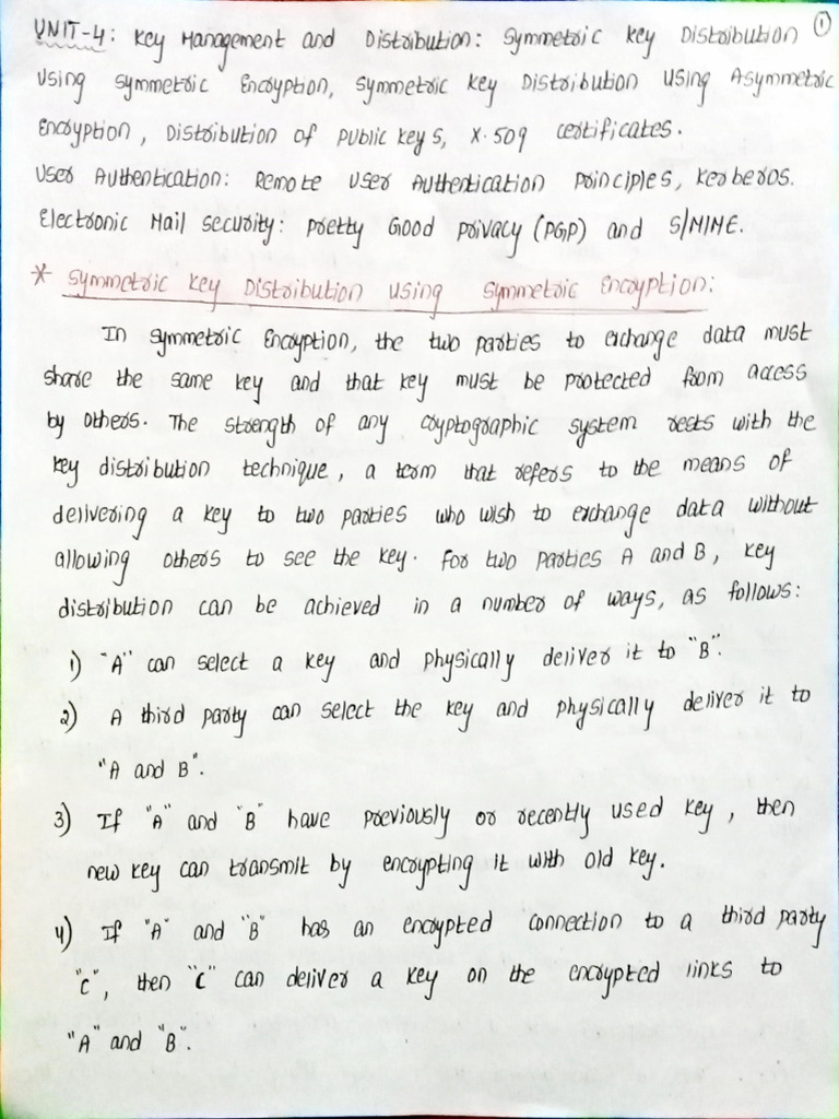 V20 CNS Unit 4 | PDF