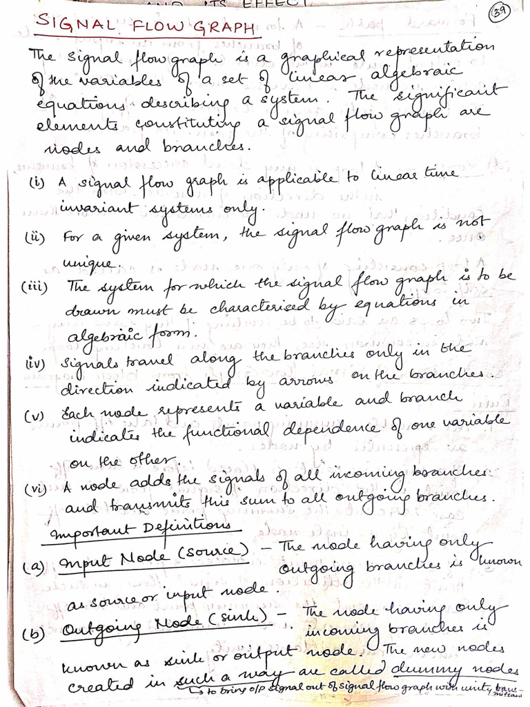 signal flow diagram | PDF