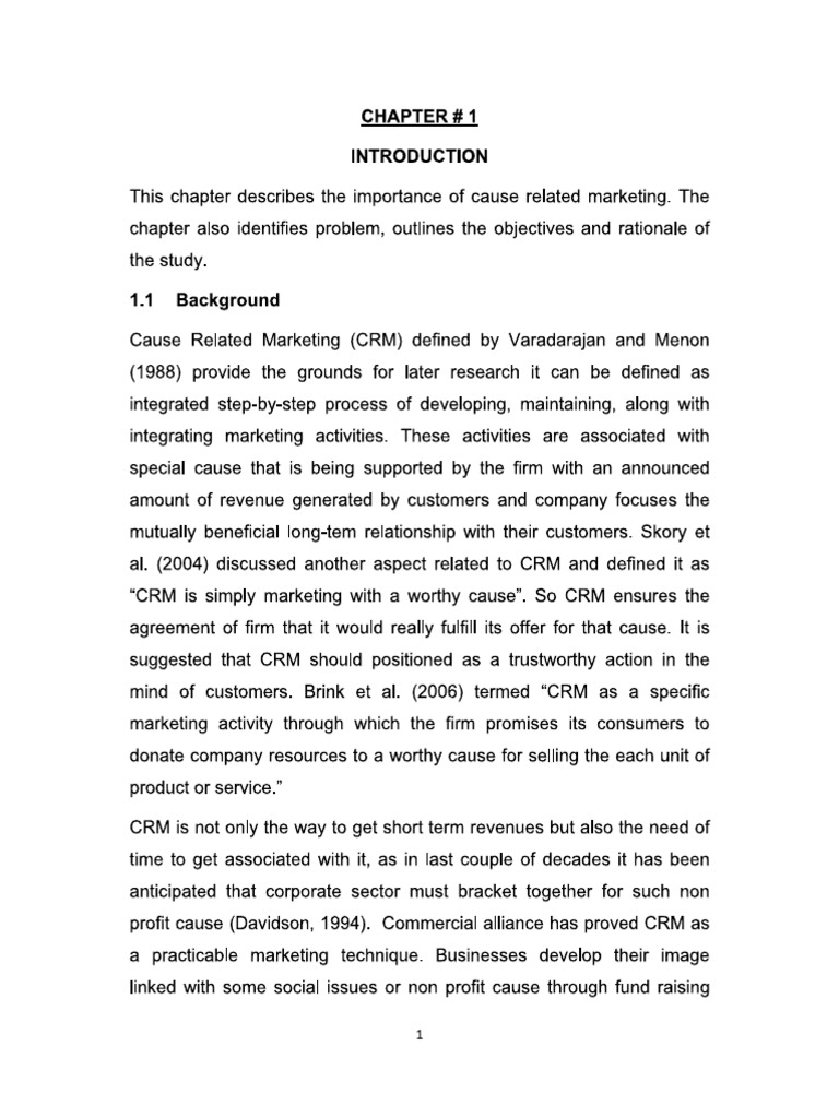 Sample of Research Proposal | PDF