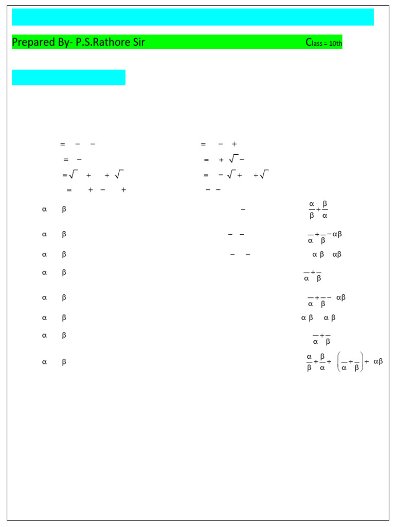 10th Polynomials Worksheet | PDF | Polynomial | Zero Of A Function