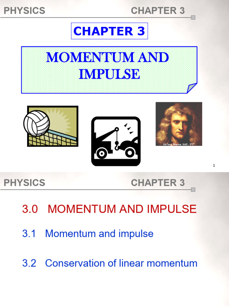 Momentum and Impulse in Collisions | PDF | Momentum | Force