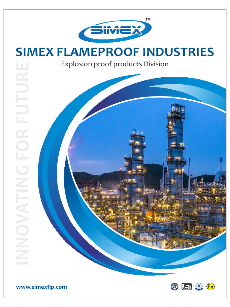 Simex Flameproof Brochure | PDF | Manufactured Goods