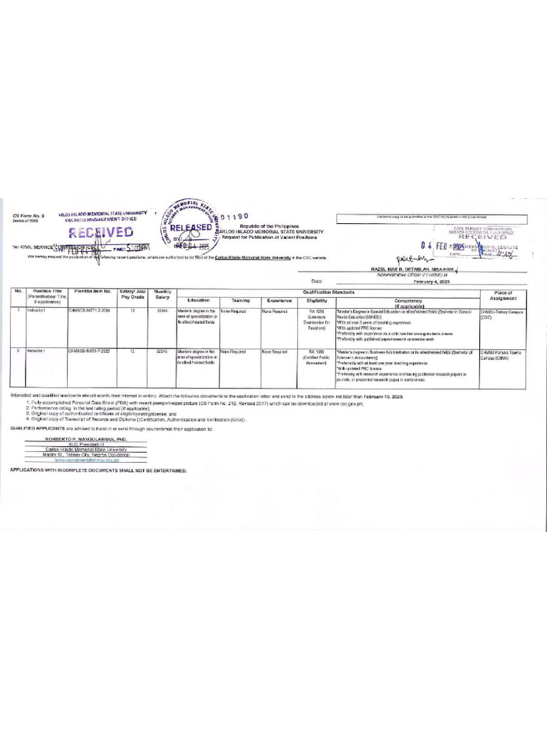 .Trashed-1747200555-Instructor I - 2025 | PDF