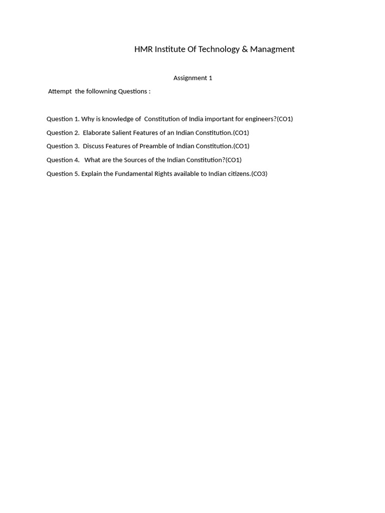 Assignment 1 1 | PDF