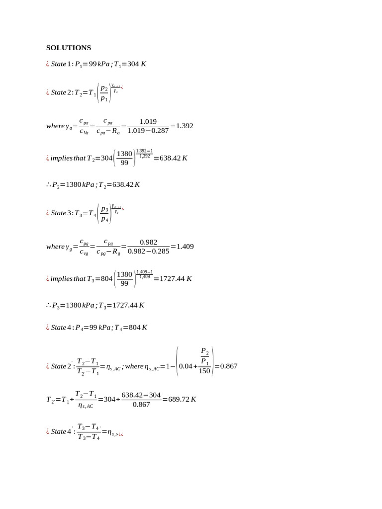 Thermo Solutions - Assignment | PDF | Sustainable Technologies | Machines