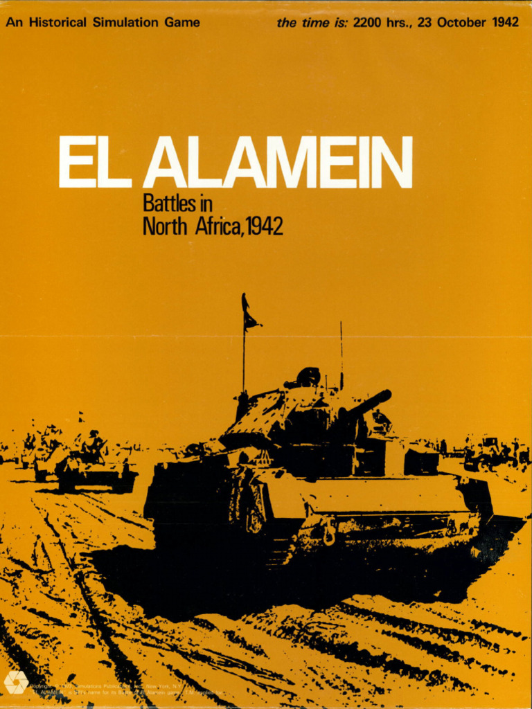 SPI El-Alamein-Complete-V12 | PDF | Land Mine | Military