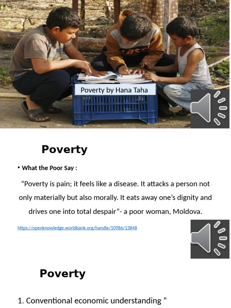 Week 4 Lecture 1 Poverty | PDF | Poverty | Poverty & Homelessness
