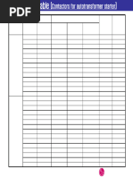 NEW MPCB Selection Chart | PDF | Power (Physics) | Manufactured Goods