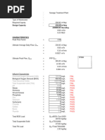 STP Calculation NS - 2200 | PDF | Pressure | Sewage Treatment