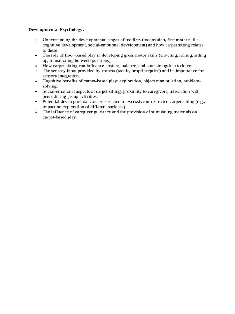 Developmental Psychology | PDF