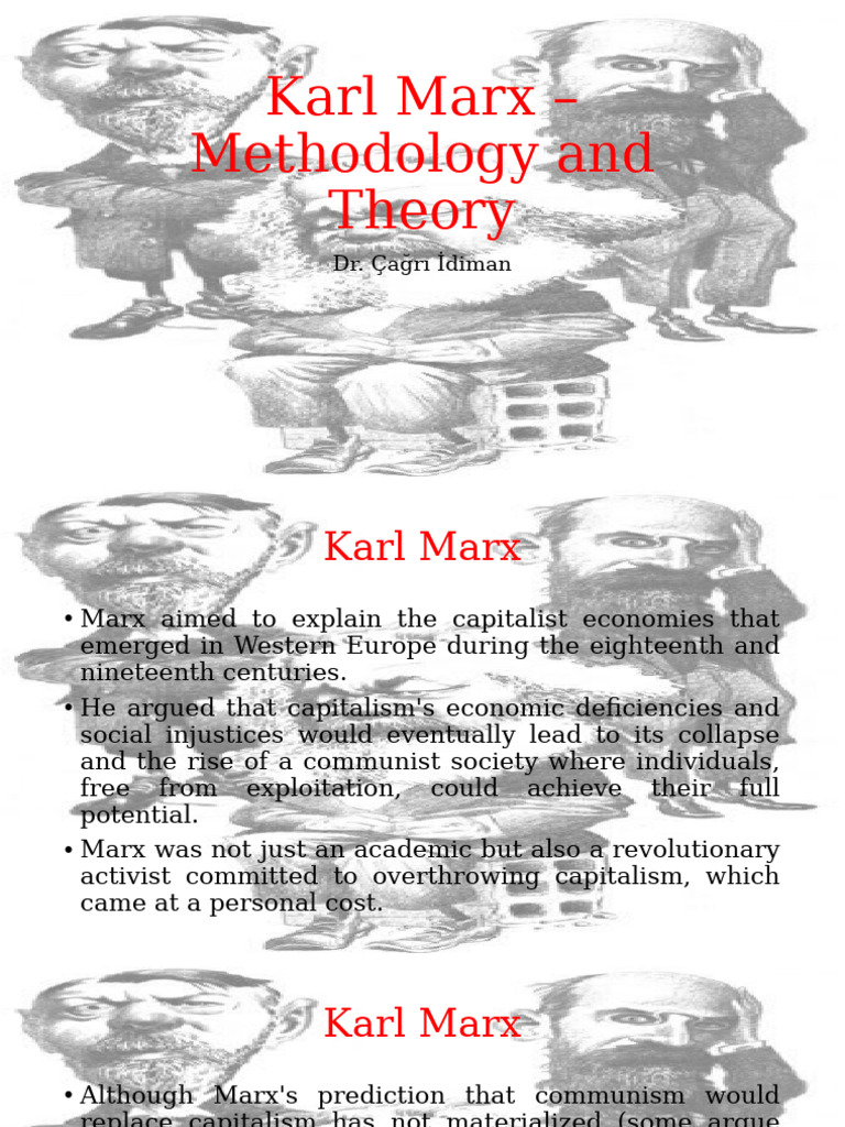 3 - Karl Marx - Methodology and Theory | PDF | Karl Marx | Capitalism
