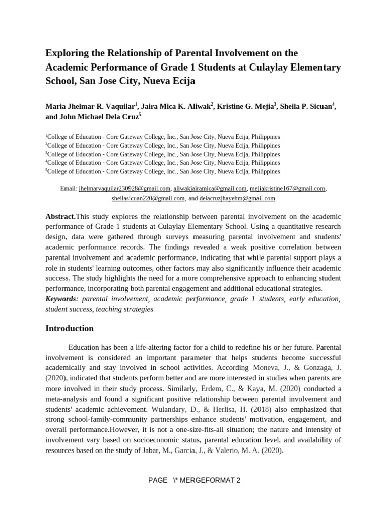 RES. GROUP 4 FINAL - Revised | PDF | P Value | Statistics