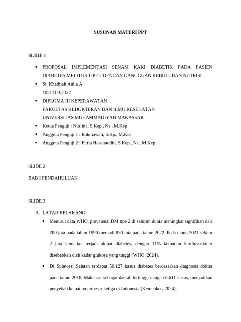 SUSUNAN MATERI PPT | PDF